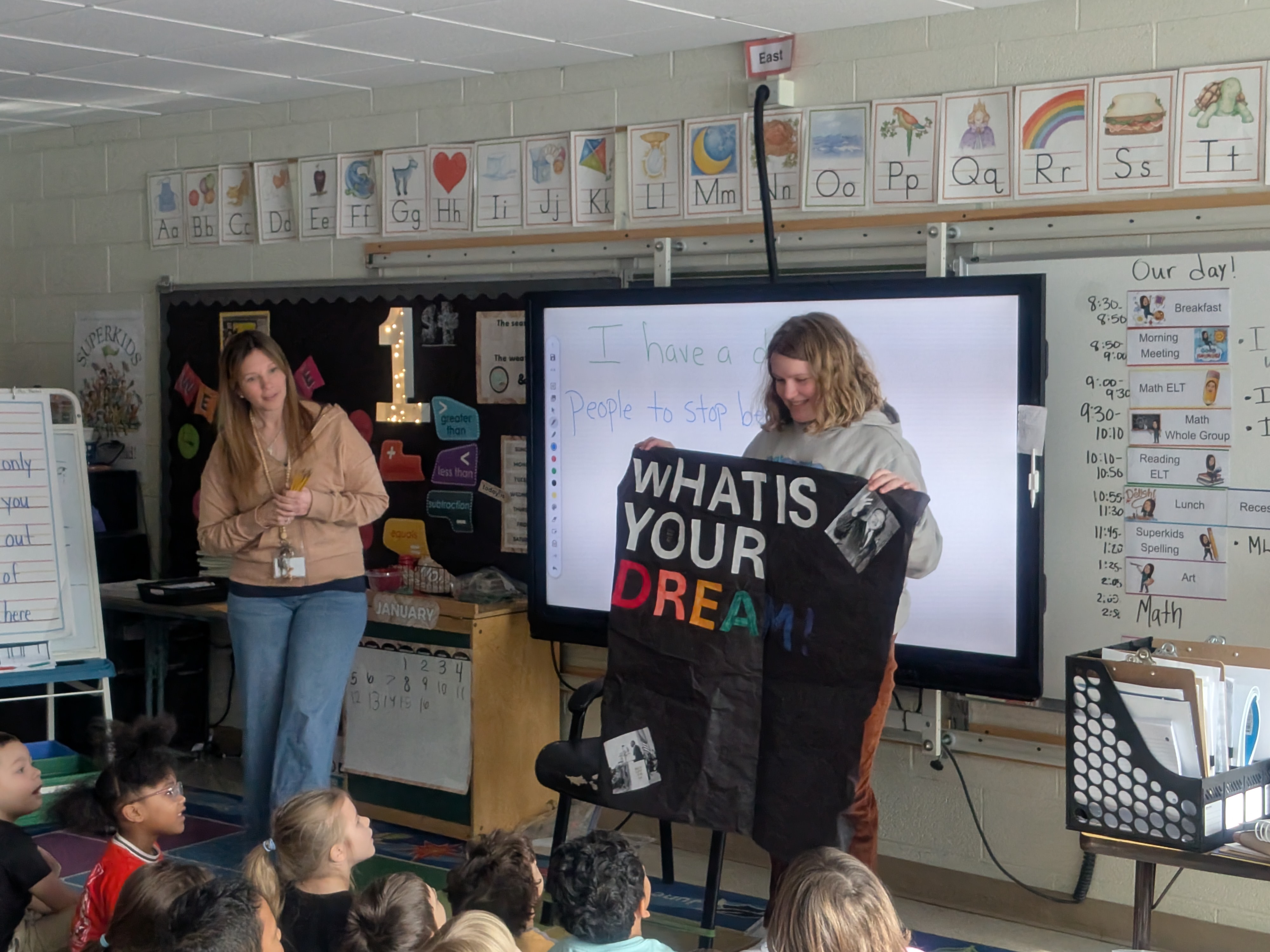 Casey Park sixth grader teaches first graders about MLK, dreams ...